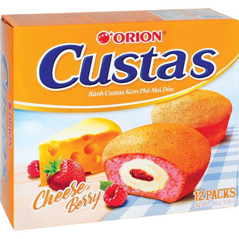 Full các loại bánh của Orion sản xuất bán chạy 2021